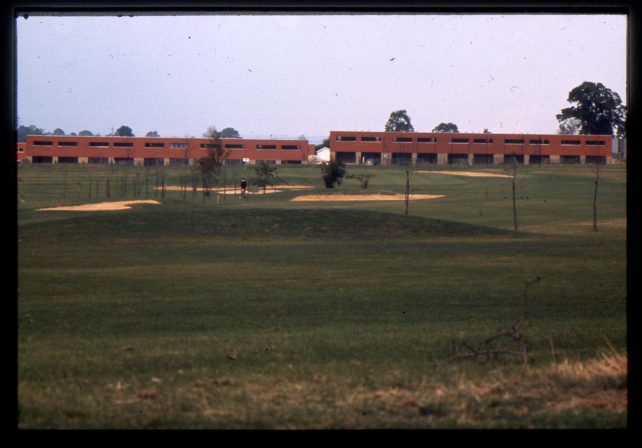 Bletchley across a golf course - Living Archive