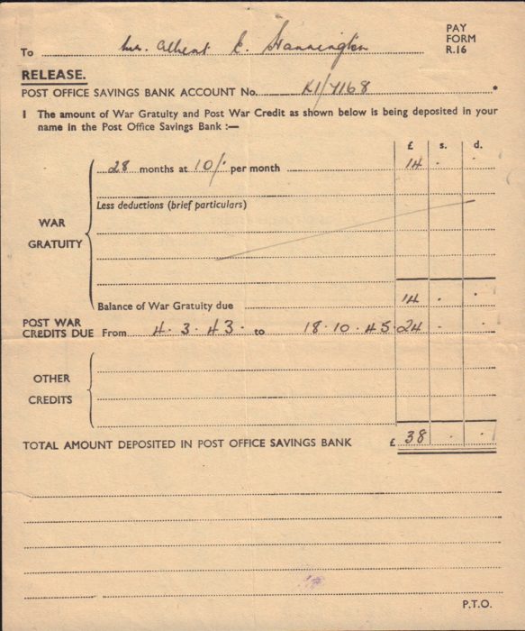 Pay Form R16 - Living Archive