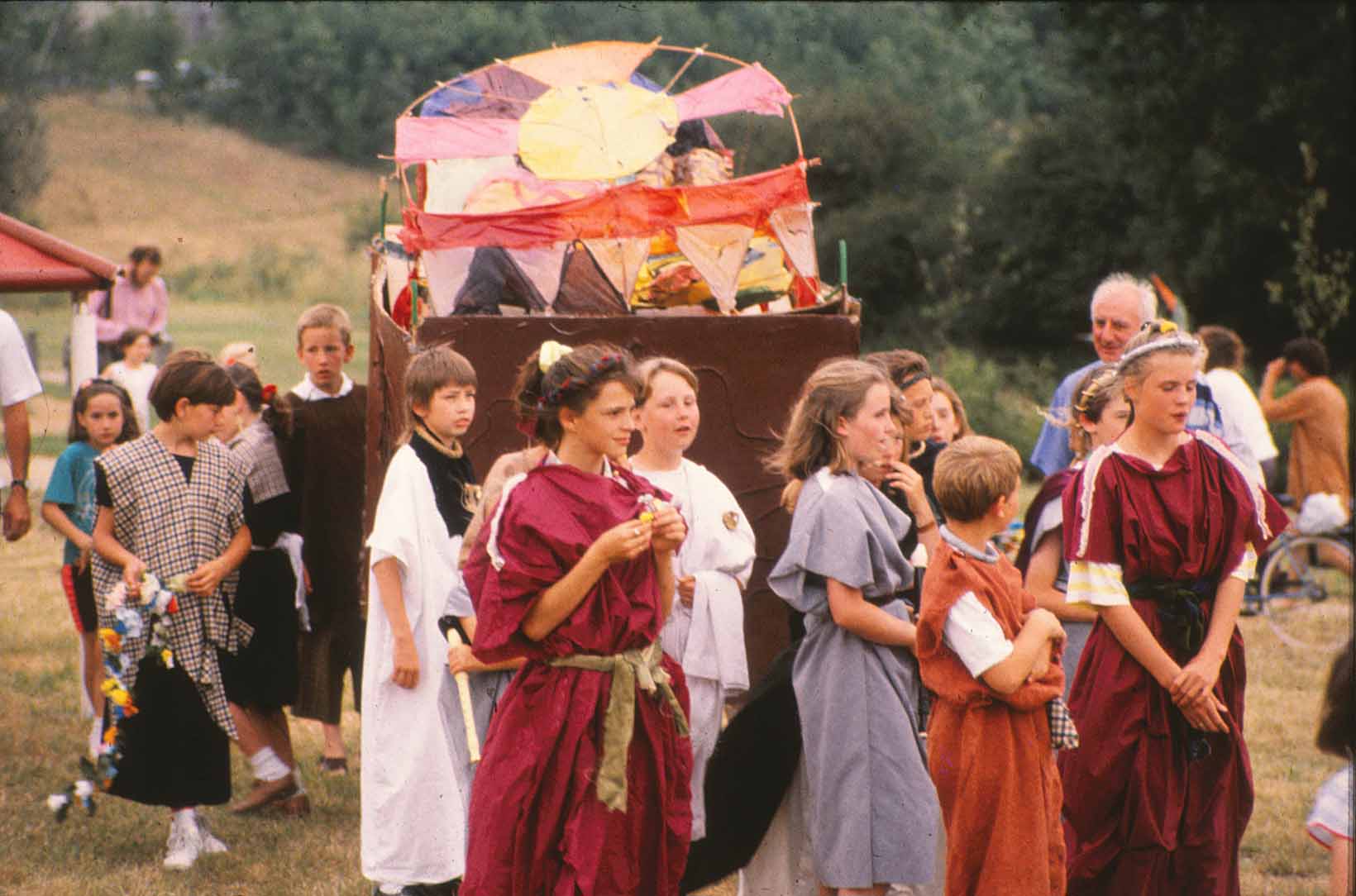 Procession of children - Living Archive