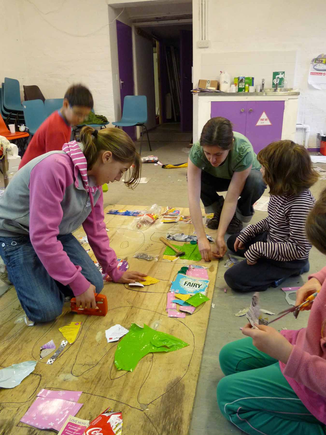 Creating the Inter Trash board - Living Archive