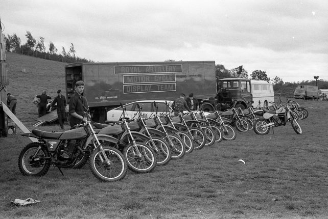 Royal Artillery Motor Cycle Display Team - Living Archive