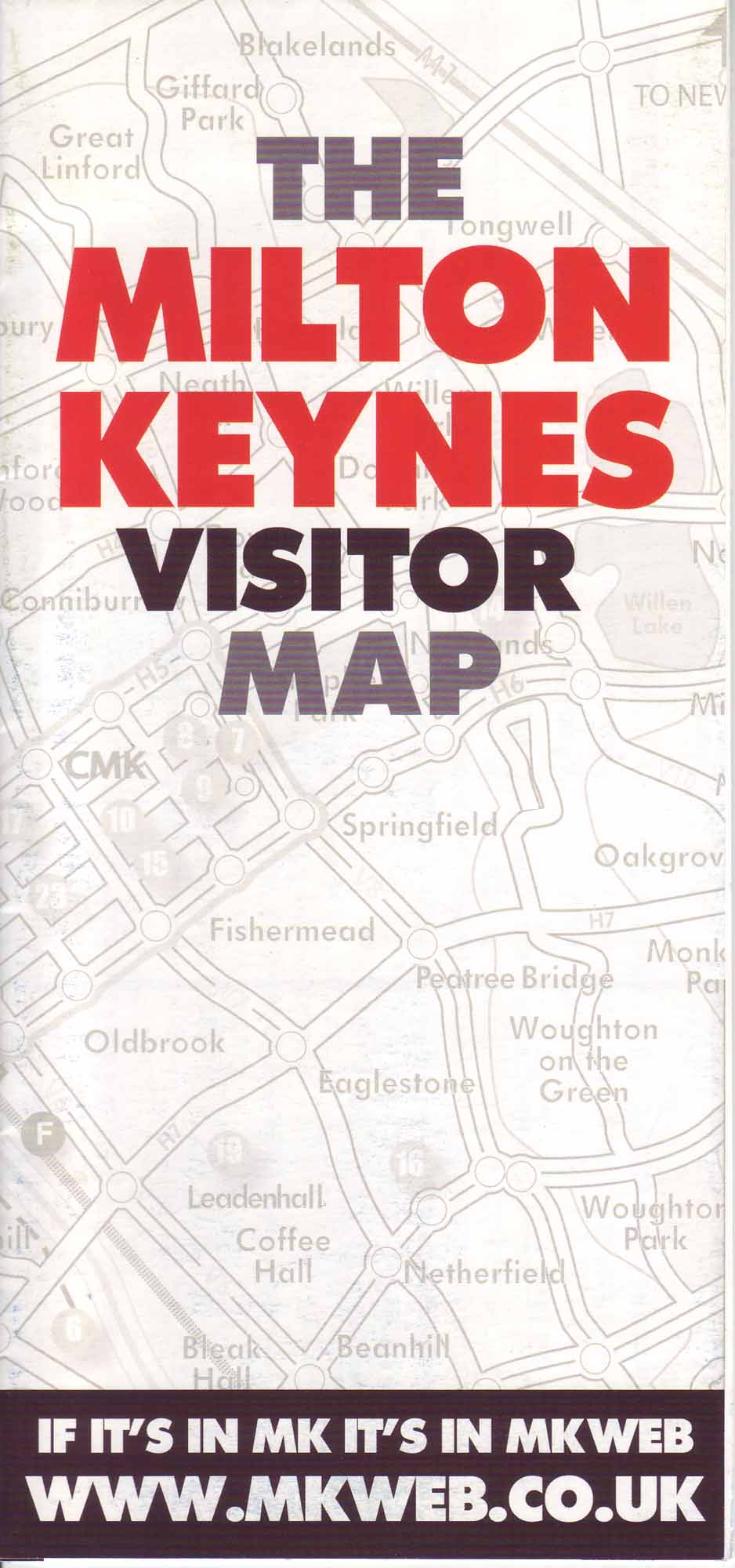 The Milton Keynes Visitor Map - Living Archive
