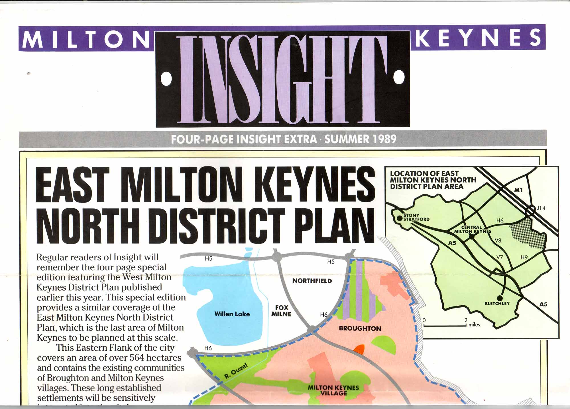 Milton Keynes Insight Extra Summer 1989 - Living Archive