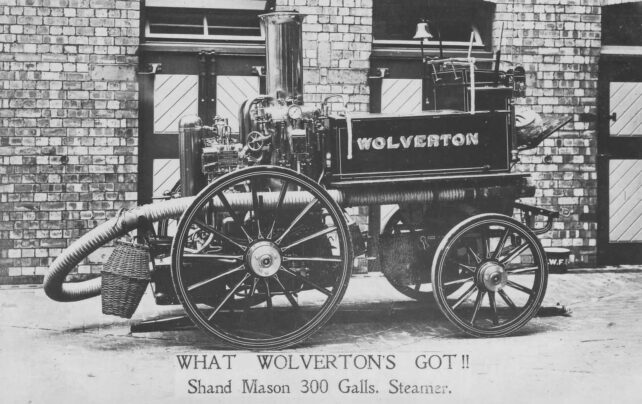 Fire engine, Shand Mason Steamer - Living Archive