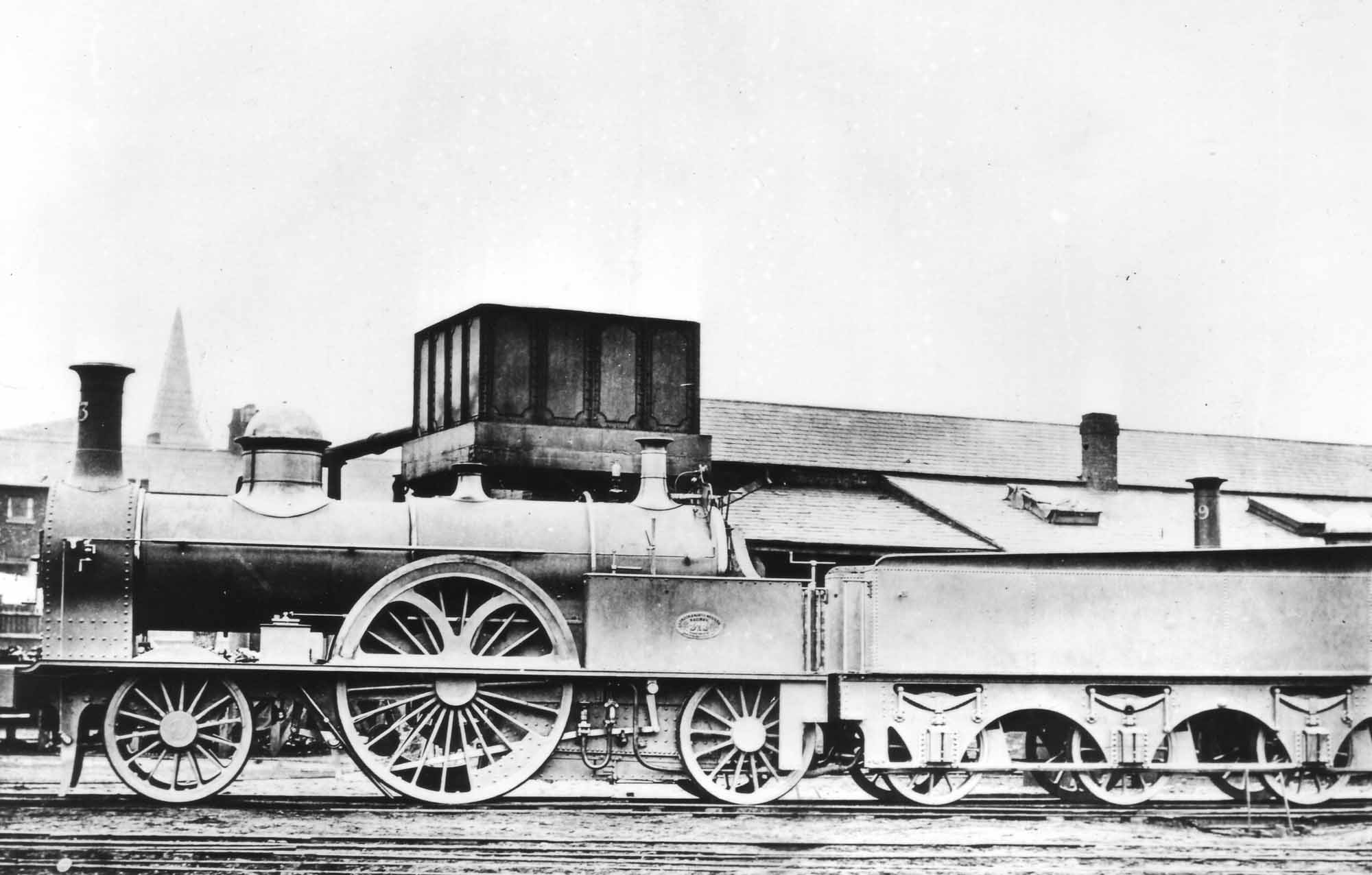 Extra large Bloomer, Built Wolverton Works 1861 - Living Archive