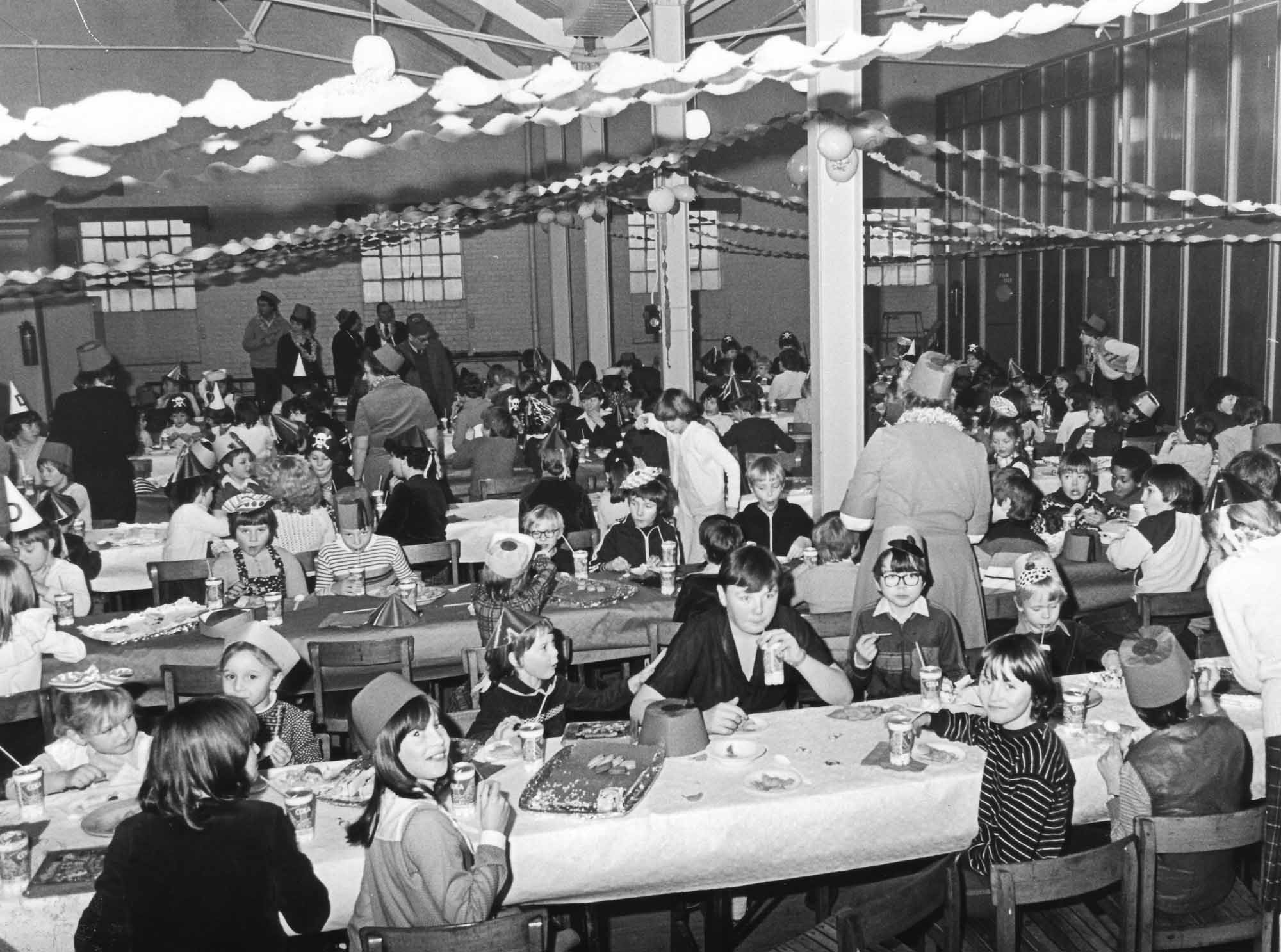 Wolverton Works christmas party 1982 - Living Archive