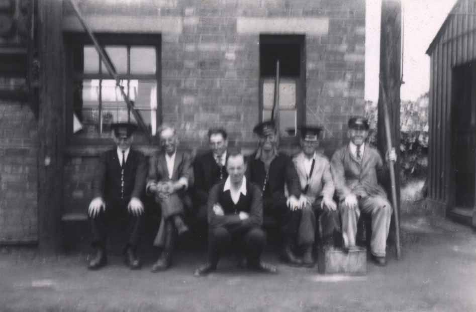 Swanbourne Sidings, shunting Yard Staff - Living Archive