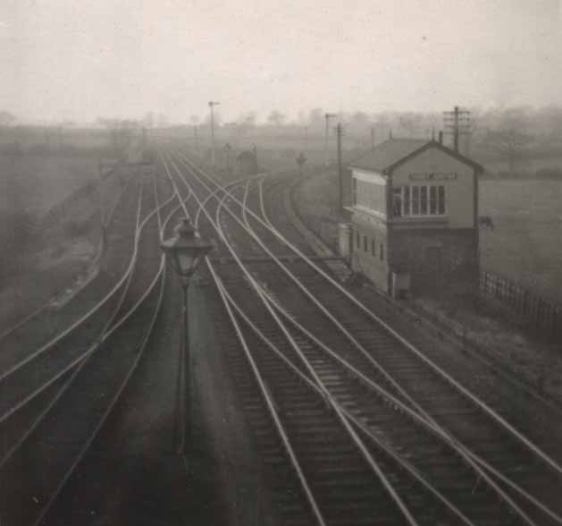 Verney Junction Signal box and junction - Living Archive