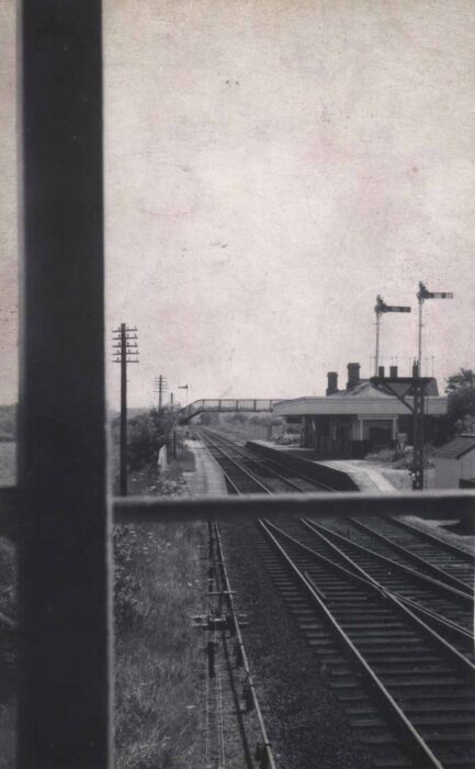 Verney Junction Station from Signalbox window - Living Archive