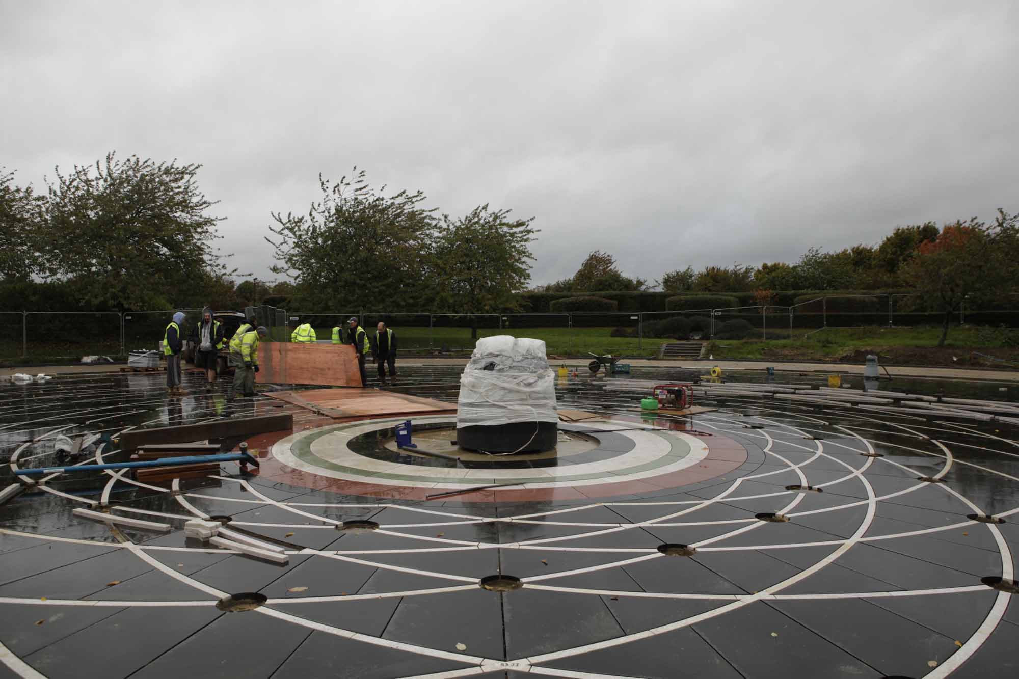 Unloading the centrepiece - Living Archive